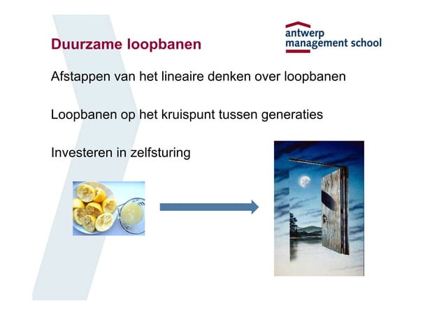 Anders werken is andere loopbaan | PPT