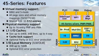 Andes RISC-V processor solutions | PPT