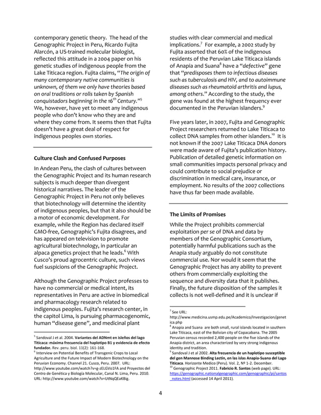 Andes communique genographic_project_hunts_the_last_incas | PDF