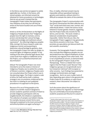 Andes communique genographic_project_hunts_the_last_incas | PDF