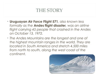 Uruguayan Air Force Flight 571 Map