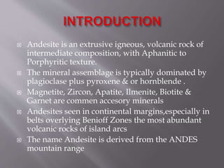 Andesite | PPTX