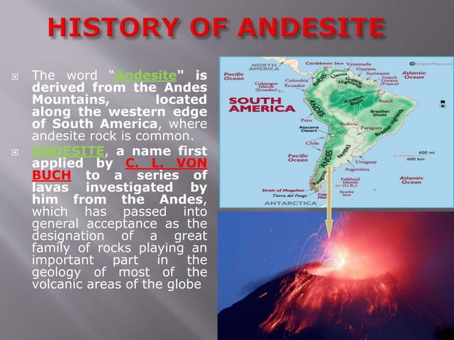 Andesite | PPTX | Geology | Science