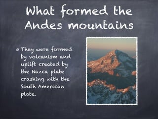 Andes mountains | PDF