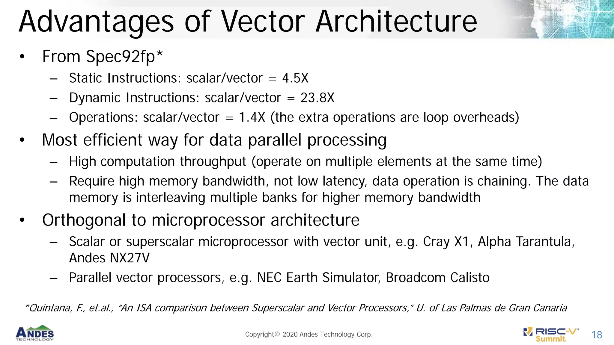 Andes Risc V Vector Extension Demystified Tutorial Pdf Programming Languages Computing