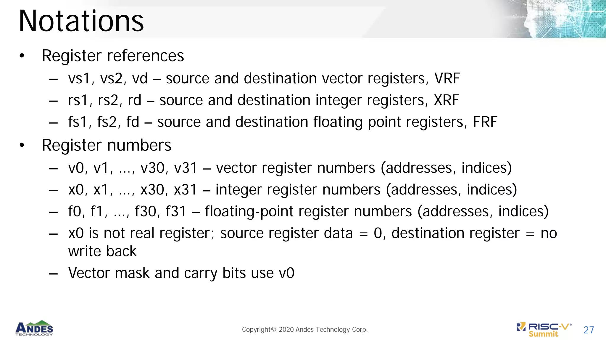 Andes RISC-V vector extension demystified-tutorial | PDF | Programming Languages | Computing