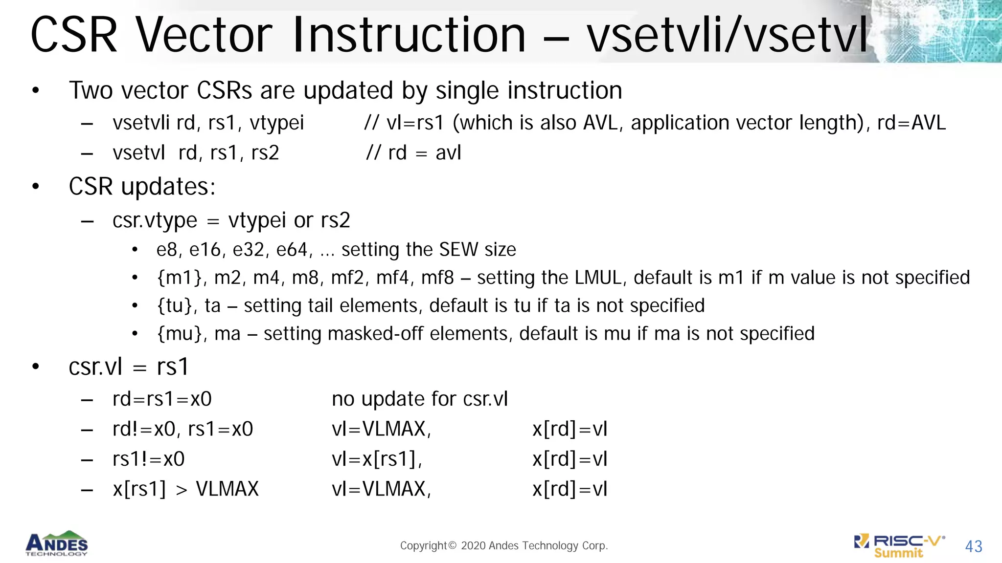 Andes RISC-V vector extension demystified-tutorial | PDF | Programming Languages | Computing