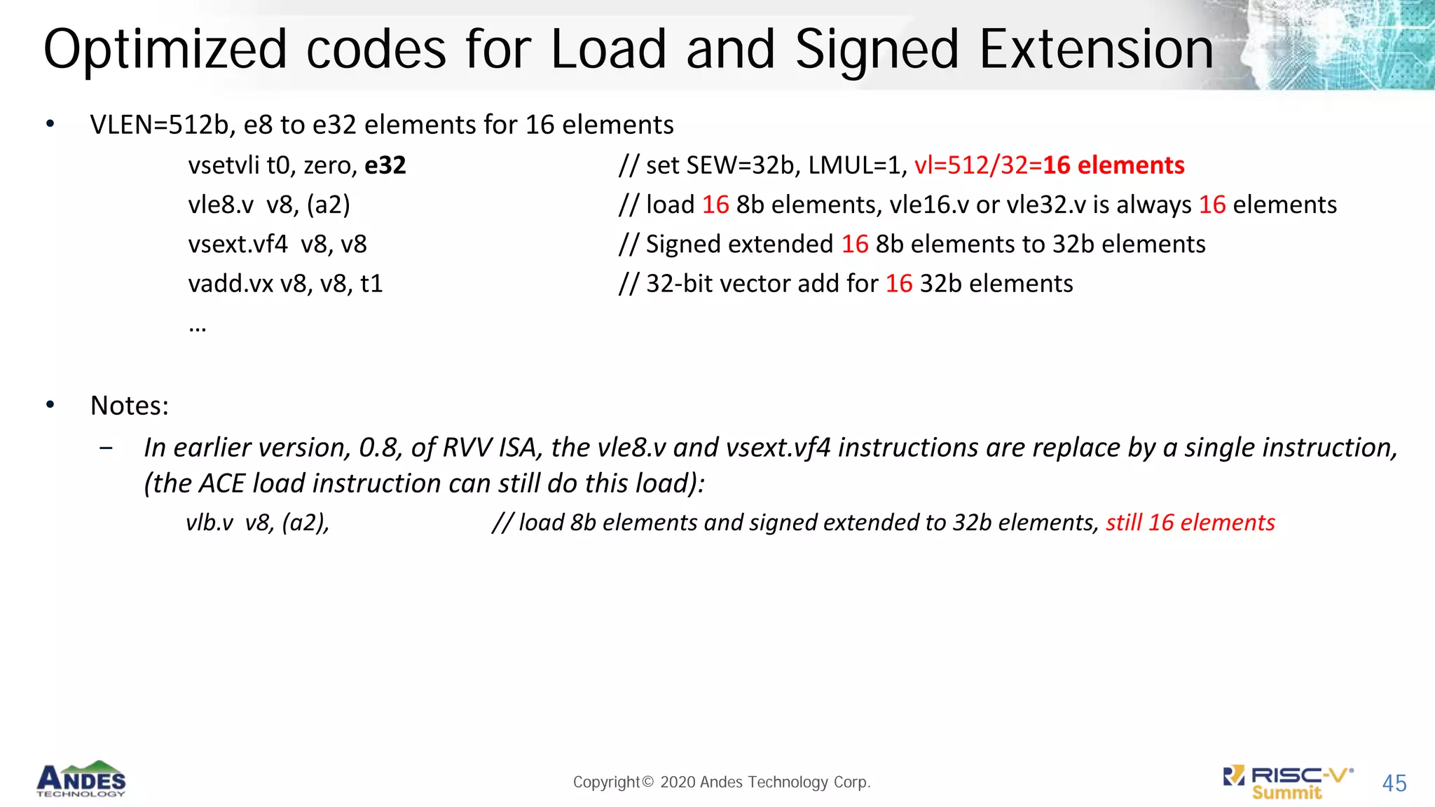 Andes RISC-V vector extension demystified-tutorial | PDF | Programming Languages | Computing