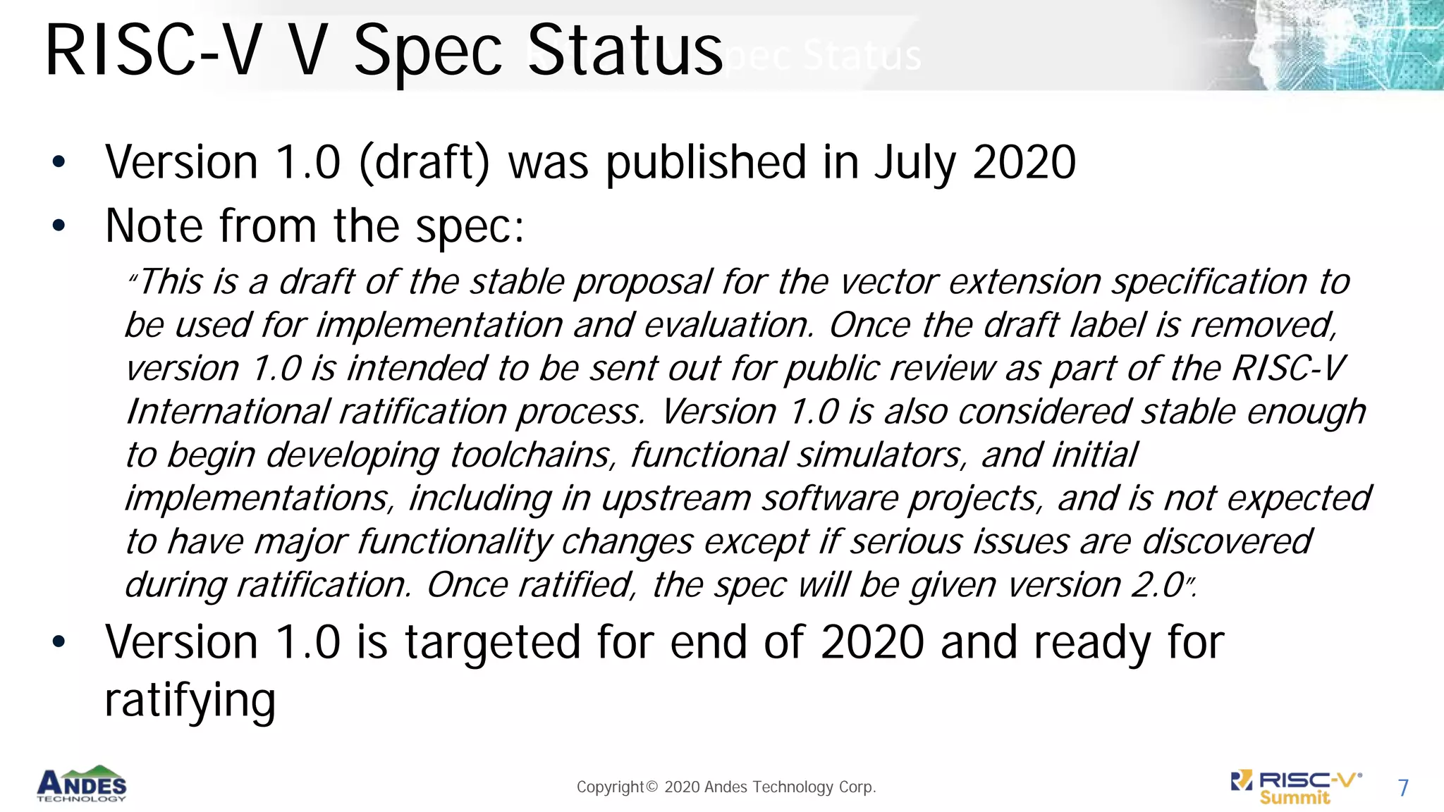 Andes RISC-V vector extension demystified-tutorial | PDF | Programming Languages | Computing