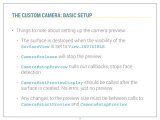 Building a Custom Camera Application in Android | PPT