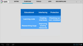 AnDevCon: Android Reverse Engineering | PPT