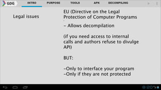 AnDevCon: Android Reverse Engineering | PPT
