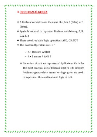 And gate | DOCX | Computing | Technology & Computing