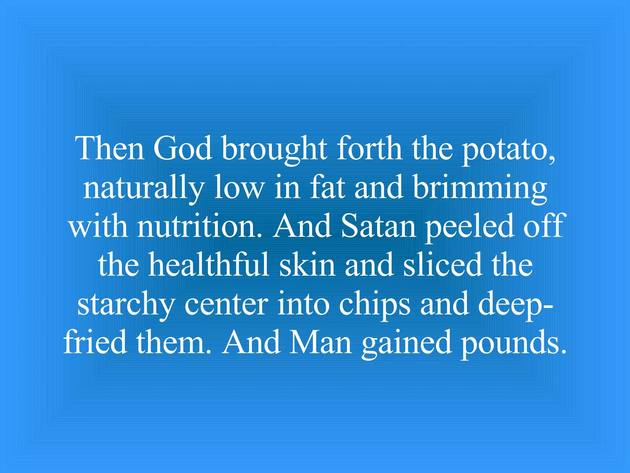 And God Created Vegetables | PPT
