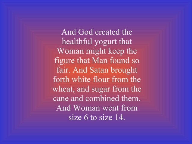 And God Created Vegetables | PPT