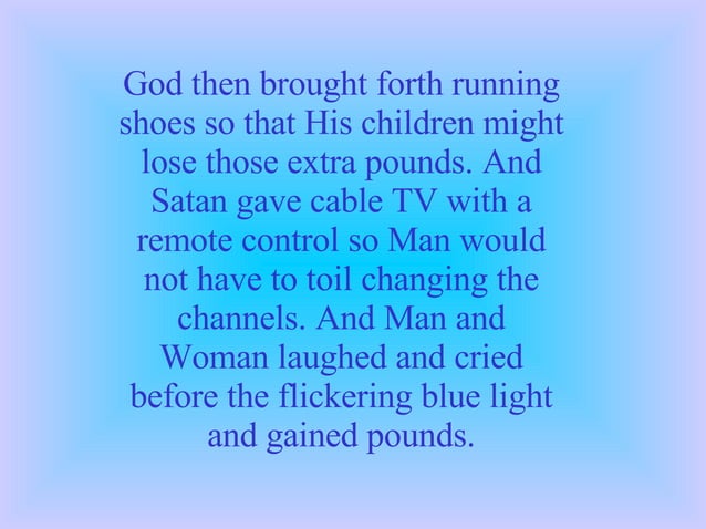 And God Created Vegetables | PPT