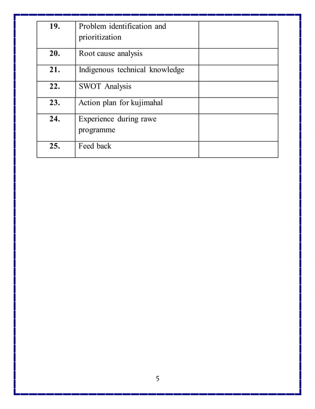RAWE REPORT 2018-2019 . BY Anubhav Biswal | DOCX