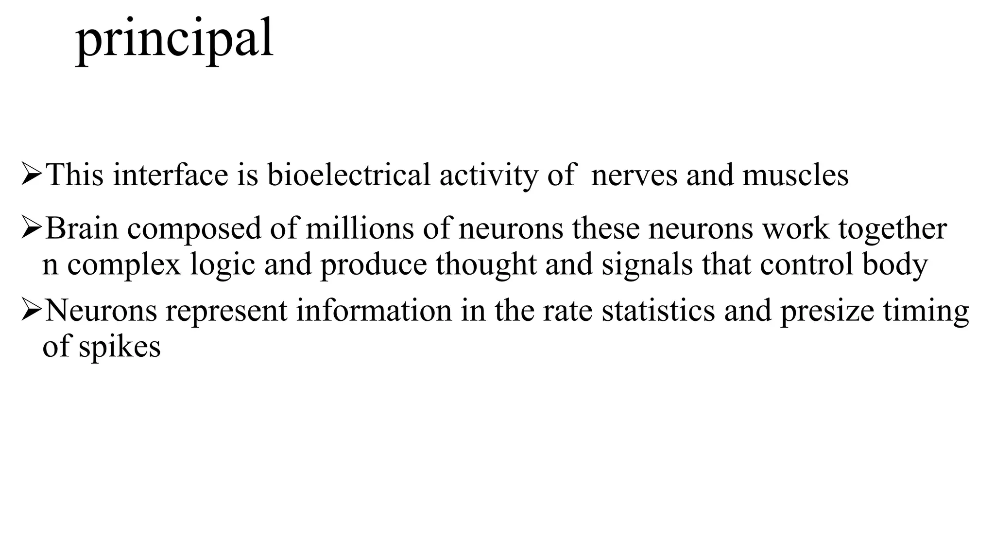Brain machine interface | PPTX