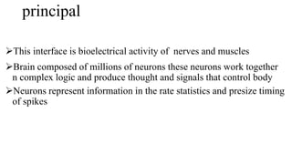 Brain machine interface | PPTX