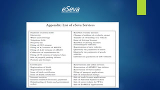 Andhra pradesh e governence | PPTX | Technology & Computing