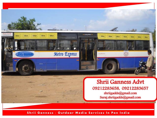 Andhra pradesh Transit Bus Buses Advertising Advertisement Branding ...