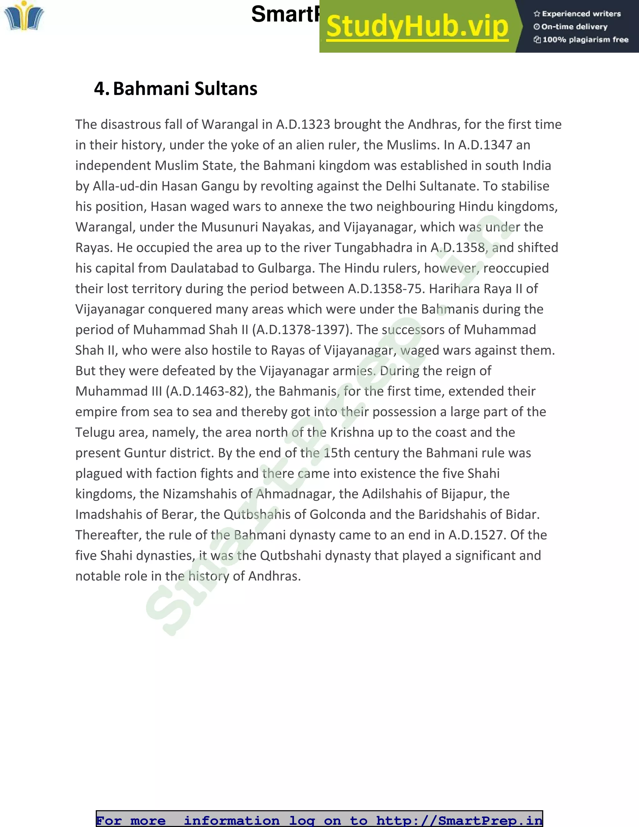 ANDHRA PRADESH HISTORY | PDF