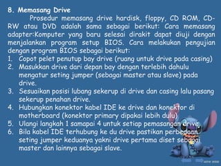 cara merakit komputer | PPT