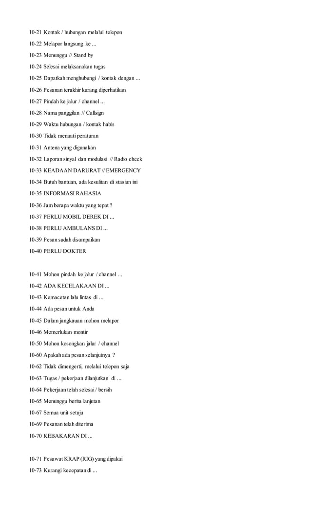 Andi angka komunikasi ht | PDF