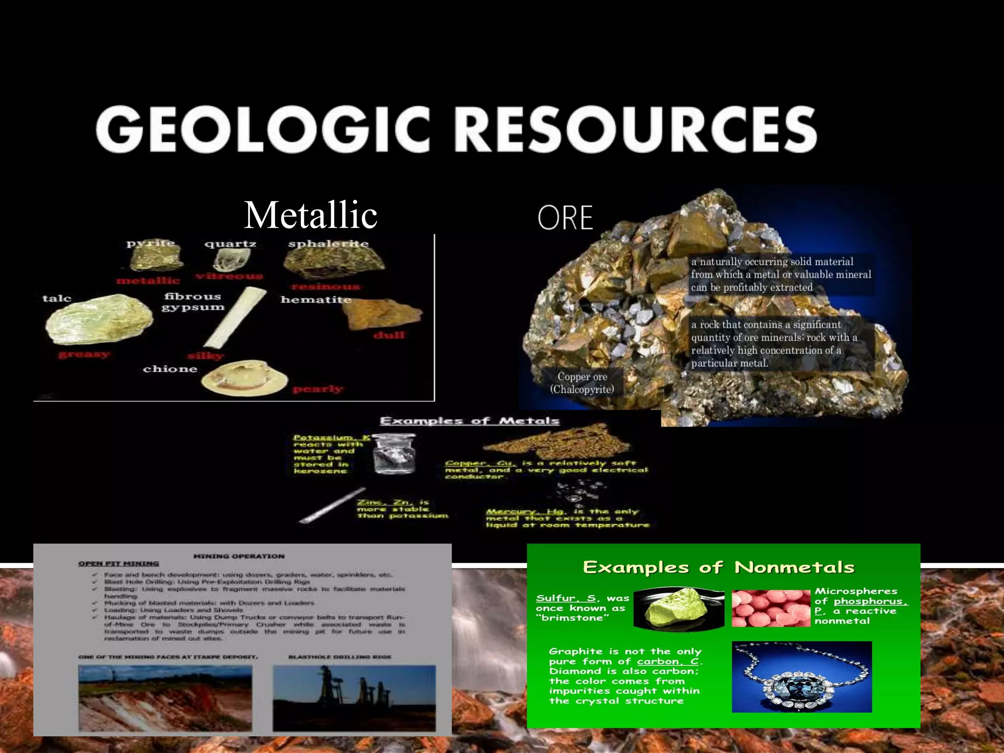 geologic resources | PPTX