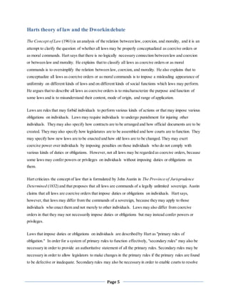 Separation of Morality and Law | PDF