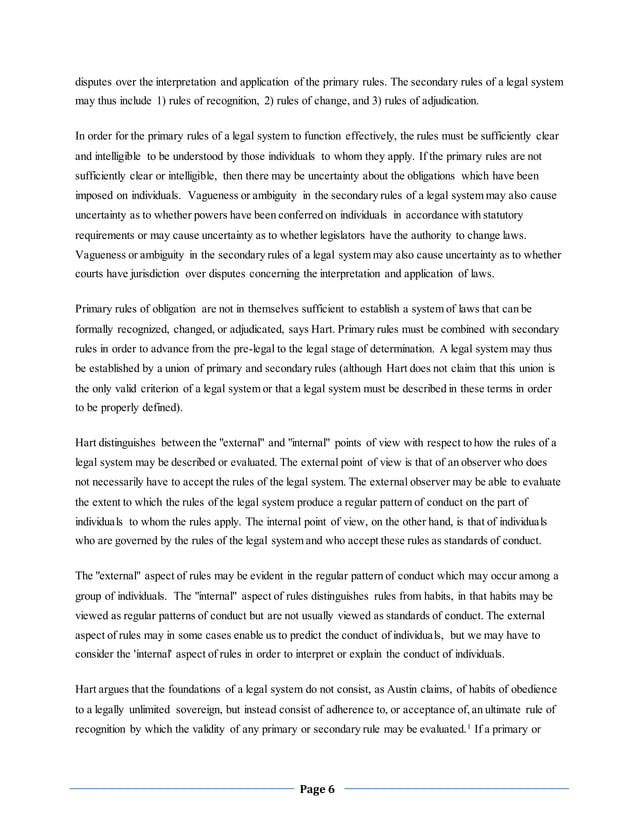 Separation of Morality and Law | PDF