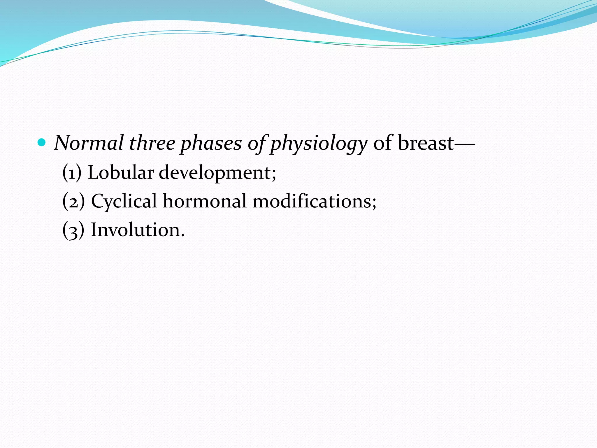 ANDI & benign breast disorders | PPTX