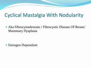 ANDI & benign breast disorders | PPTX