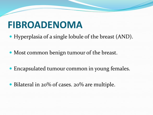 ANDI & benign breast disorders | PPTX | Menopause | Endocrine and ...