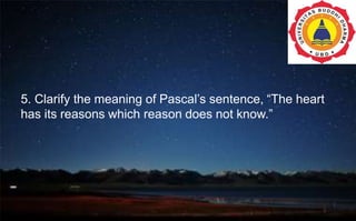The Wager By Blaise Pascal | PPTX