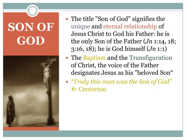 And in jesus christ, his only | PPT