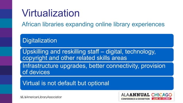Reimagining libraries in Africa in the ‘new’ normal | PPTX | Internet | Computing