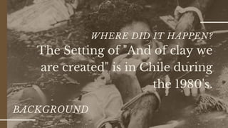 And of clay are we created canva presentation | PPT