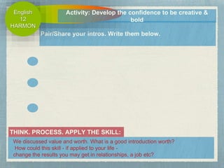 And of Clay We are Created | PPTX