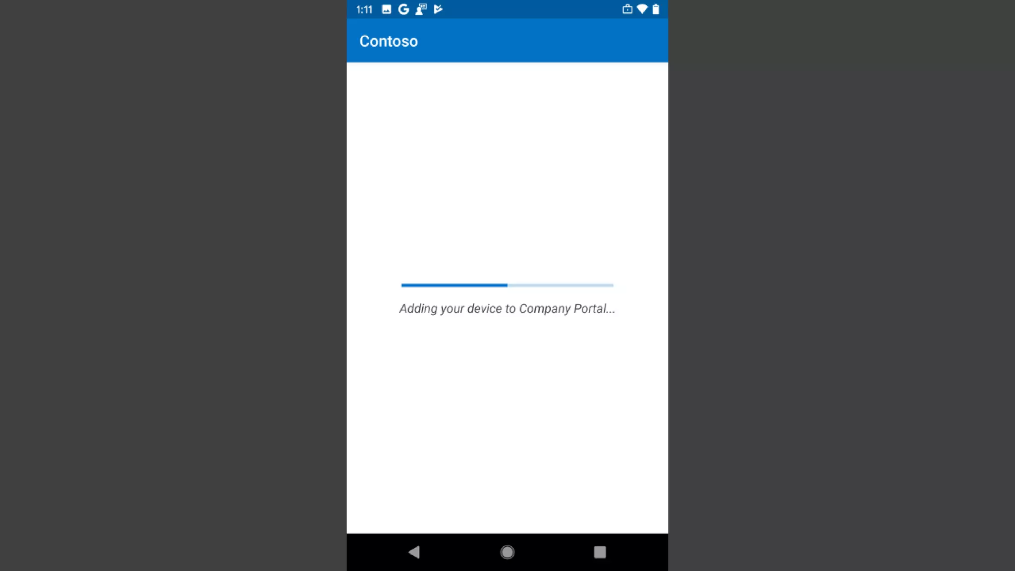 Intune MDM Enrollment: Android enterprise work profile | PPTX