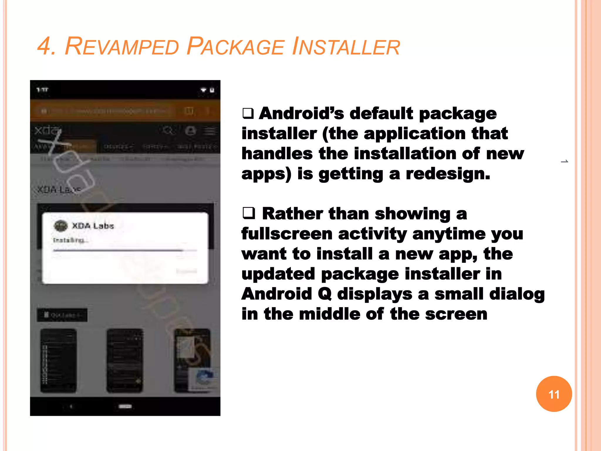 Android Q (version 10) | PPTX