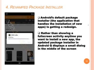 Android Q (version 10) | PPTX