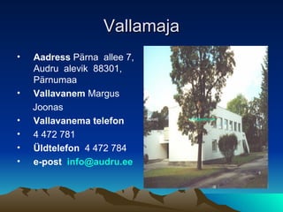 Audru | PPT