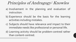 Andragogy | PPT