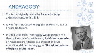 Andragogy copy | PPTX