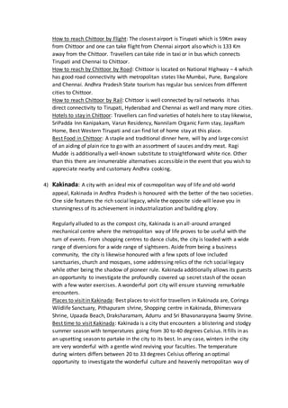 New Capital For Andhra Pradesh | DOCX