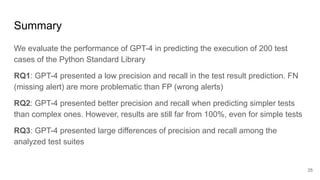 Predicting Test Results without Execution (FSE 2024) | PDF