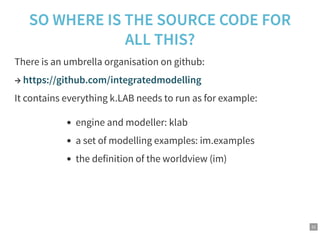 SFScon21 - Andrea Antonello - Integrated modeling with k.LAB
