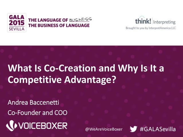 What is Co-Creation and Why is it a Competitive Advantage? | PPTX | Web ...