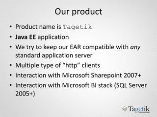 Tagetik, performing with passion by Andrea Begliuomini | PPT